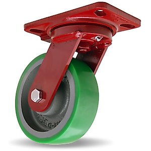 Hamilton S-HS-6D-4SL Swivel Caster HS 6 X2 DURALAST 4SL