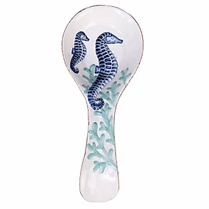 Beachcombers SS-BCS-03574 Home Decor Products, 9.5 x 4 inch, White & Blue