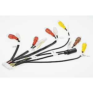 Xtenzi RCA Cord Assembly Harness Car Audio Video Compatible with Pioneer DMH CDP1888,CDP1889 - XT91911