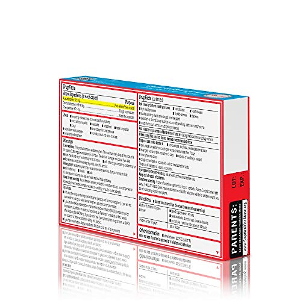 Tylenol Cold Multi-Symptom Relief Caplets, 24 Count