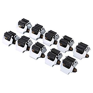 10 PCS Broom Holder, Wall Mount Adhesive Mop and Broom Holder Dustpan Hanger Heavy Duty Tool Organizer For Home Kitchen Garden Garage Storage Systems