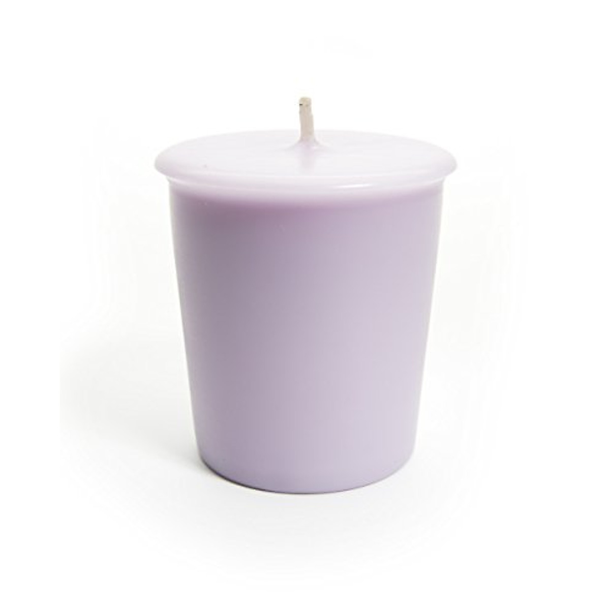 Pure English Lavender Soy Votive Candles - Scented with Essential & Natural Oils - 6 Purple Natural Votive Candle Refills - Flower & Floral Collection