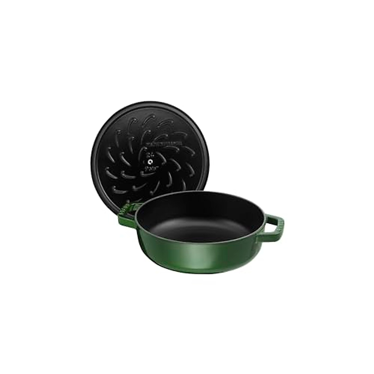 STAUB 40511-478-0 Cast Iron Chistera 28 cm Basil Green