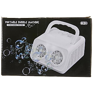 Bubble Machine,PANACARE Portable Automatic Bubble Blower.20000+ Bubbles per mins.Bubble Maker for Parties.Best Gifts for Kids and Toys for Pets.