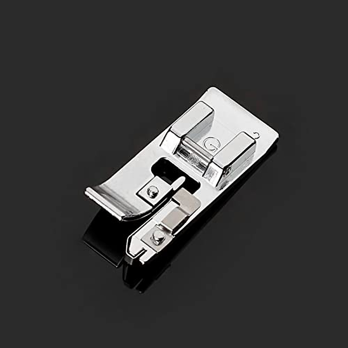 TISEKER Snap On Overcast Presser Foot (G) Fits for All Low Shank Snap-On Singer, Brother, Babylock,New Home, Janome, Kenmore, Euro-Pro, White, Juki, Simplicity, Elna Sewing Machines