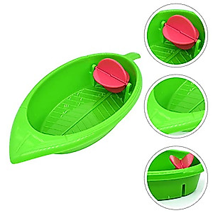 Mipcase Bird Bathtub- Parakeet Bird Bath Shower Tub Indoor Aaccessories for Pet Small Birds Parrots, Green