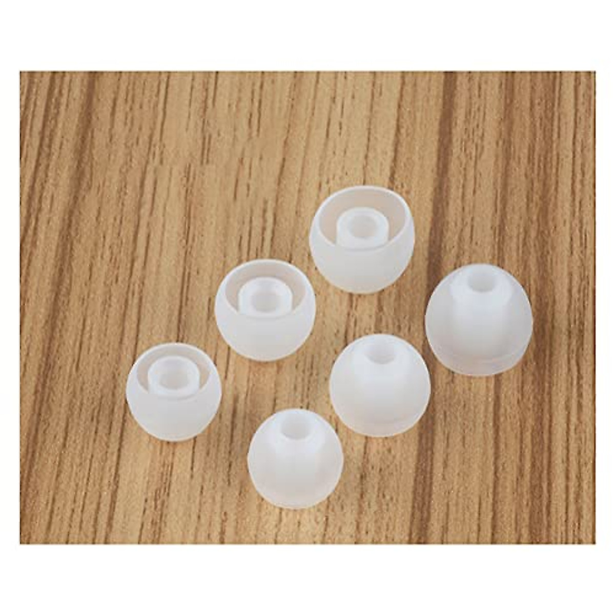 GSHLLO 36 PCS Silicone Earbuds Covers Caps Ear Tips Eartips Replacement Earpads for Ear Headphones