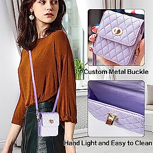 Universal Z Flip Pouch for Galaxy Z Flip5/4/3, with Crossbody Strap Lanyard PU Leather Phone Purses, Women Flip Phone Wallet Case for Galaxy Z Flip Series, Moto 40Ultra and More Flip Phone - White