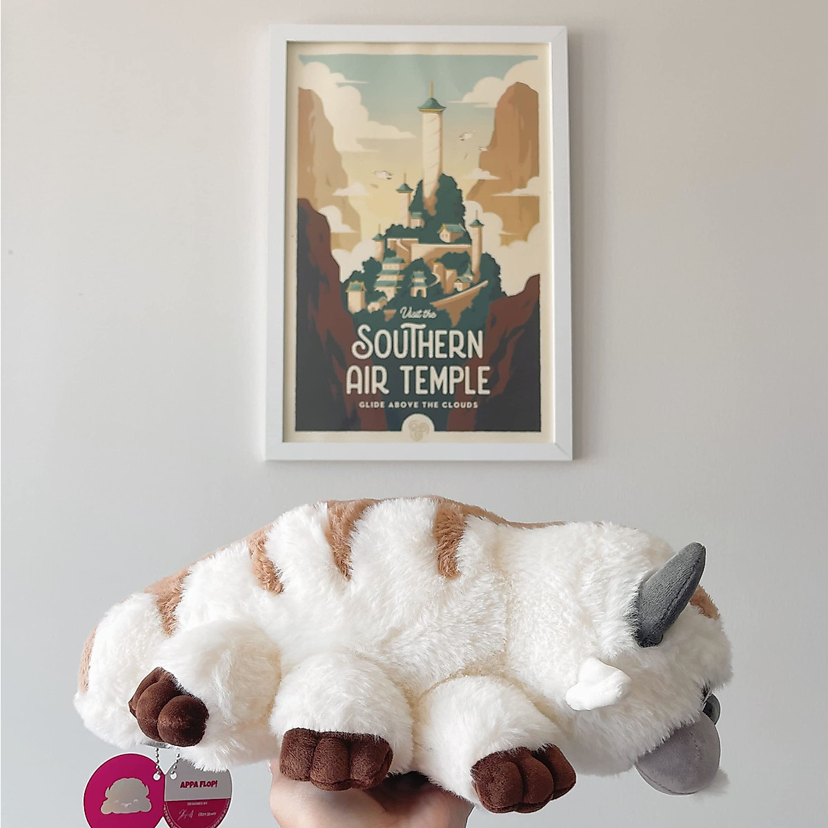 Youtooz 1 Ft Appa Plushie from Avatar The Last Airbender - Soft 100% Cotton Stuffed Collectible