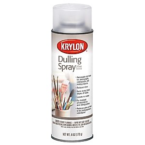 Krylon Clear Dulling Spray Paint, 6 oz, Dull Finish