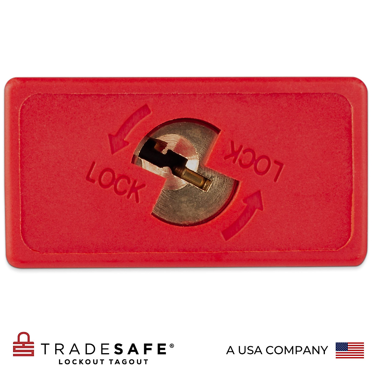 TRADESAFE Lockout Tagout Lock Sets, 10 Red Keyed Alike Safety Padlocks, 2 Keys Per Lock, OSHA Compliant Loto Locks, for Lock Out Tag Out Stations - Premium Grade