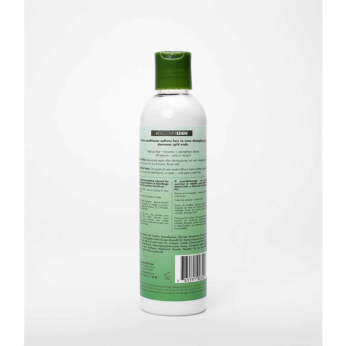 EDEN BodyWorks Peppermint Tea Tree Conditioner | 8 oz | Refresh & Soothe Scalp, Moisturize & Detangle Hair - Packaging May Vary