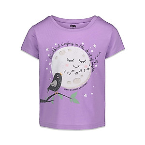 Lyrics by Lennon and McCartney Lennon & McCartney Infant Baby Girls 5 Pack T-Shirts The Beatles 18 Months