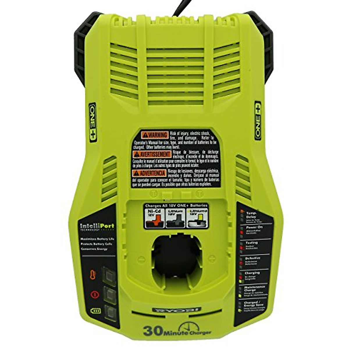 Ryobi 3 Piece 18V One+ Airstrike Brad Nailer Kit (Includes: 1 x P320 Brad Nailer, 1 x P102 2AH 18V Battery, 1 x P117 IntelliPort Dual Chemistry Battery Charger) (Renewed)