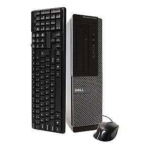 Dell Optiplex 3010 DT High Performance Business Desktop Computer, Intel Quad Core i5-3470 up to 3.6GHz, 8GB Memory, 512G SSD, DVD, VGA, Windows 10 Professional 64 Bit (Renewed)
