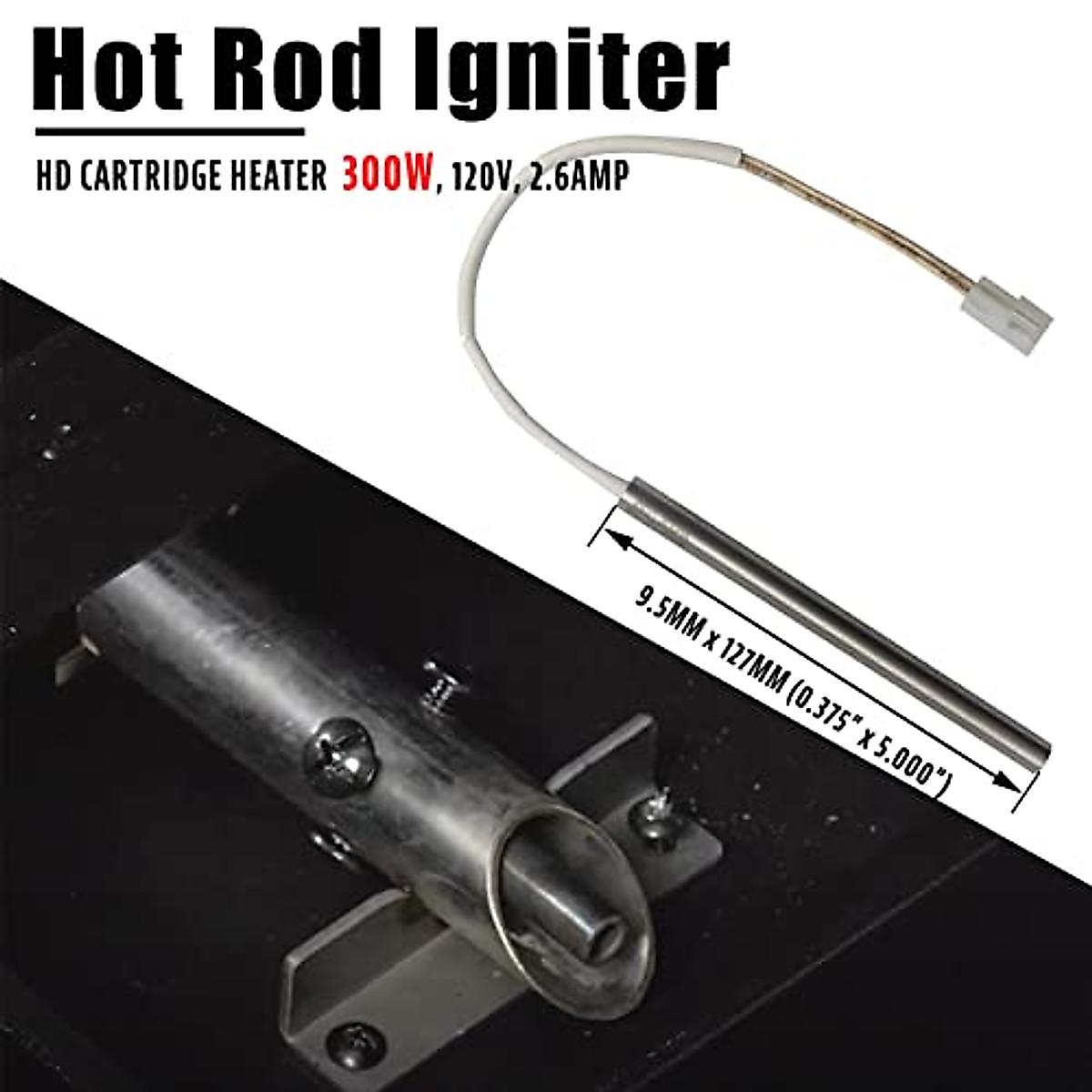 Digital Thermostat Control Board Kit for Louisiana Grills G2 Parts Number 50125 Compatible with Louisiana CS570 CS450 LG700 LG900 with Meat Probe,RTD Temperature Probe,Hot Rod Ignitor