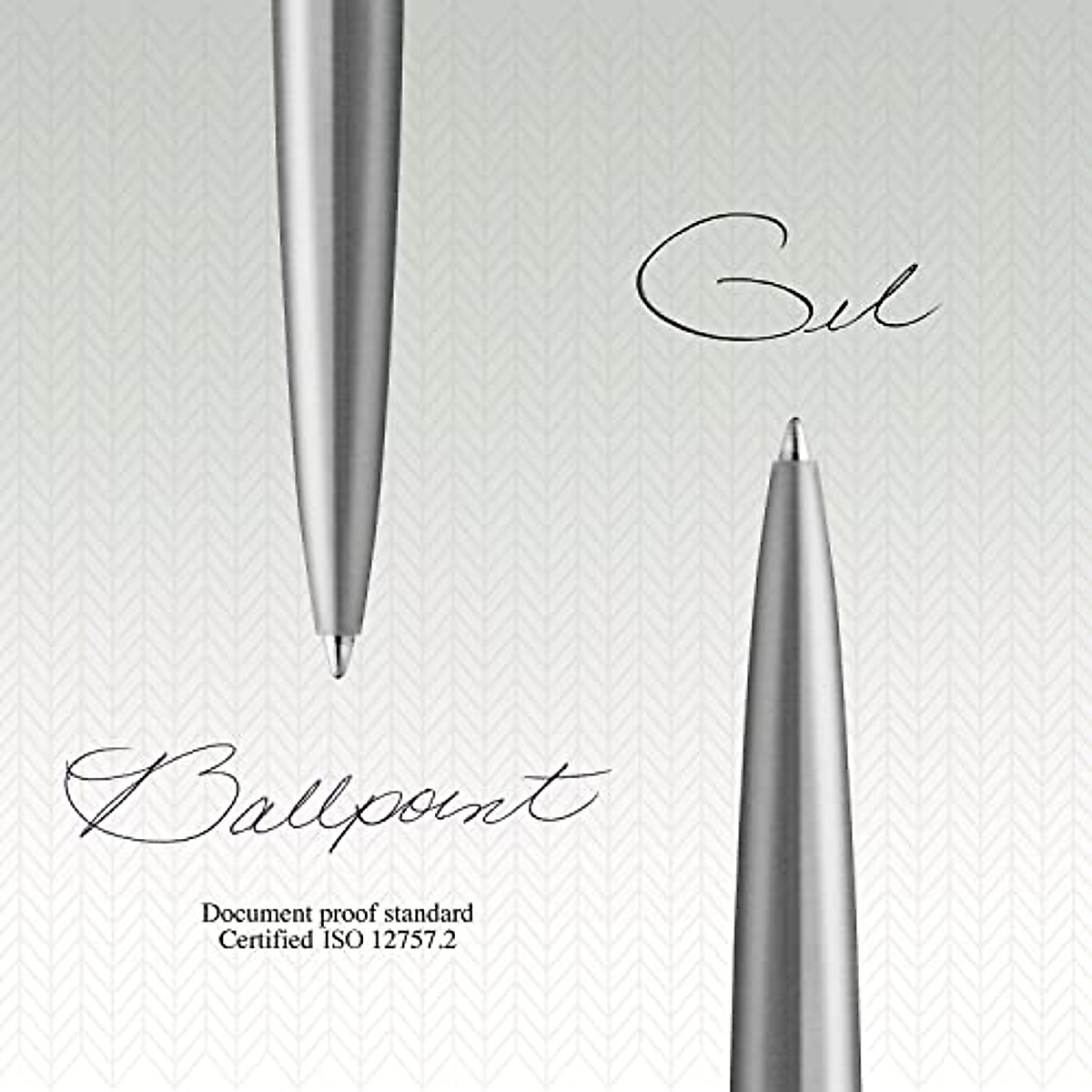 Parker Jotter London Ballpoint and Gel Pen Refill Discovery Pack: 3 Quinkflow Refills for Ballpoint Pens & 3 Quink Gel Refills