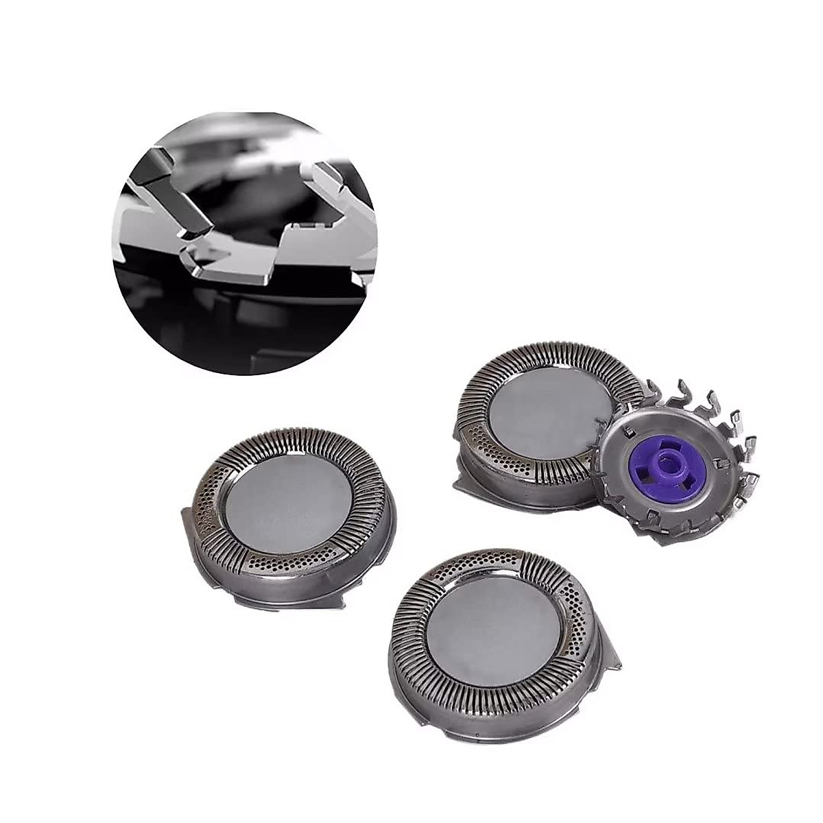 Unbrella 3X Replacement Shaver Head Shaver Blade Fits for Cool Skin 7000 Series Models: 7735X, 7737X, 7745X, 7775X, HQ7740, HQ7742, HQ7760, HQ7762, HQ7780, HQ7782