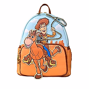 Loungefly Disney Pixar Toy Story Woody and Bulleye Mini backpack Toyz N Fun Exclusive