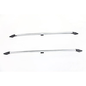 Perrycraft AVXX78-SV Aventura Silver 78" Long Drill-in Installation Roof Rail