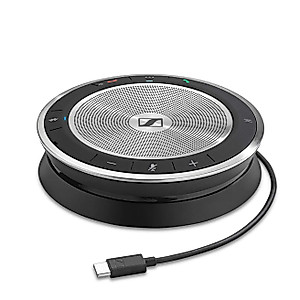 Sennheiser SP 30+ (508346) Sound-Enhanced, Wired or Wireless Speakerphone | Desk, Mobile Phone & Softphone or PC Connection | Unified Communications Optimized