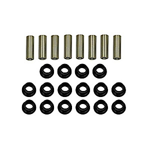 SuperATV Heavy Duty Front A-arm/Control Arms Bushing Kit for Can-Am ATV Outlander/Renegade/XMR/Traxter (All years) - Replaces BRP Part Numbers 706200181 & 706200678