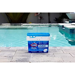 CLOROX Pool&Spa XtraBlue 3” Chlorinating Tablets, Kills Bacteria & Stops Algae, 25 LB