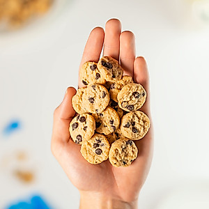 HighKey Keto Chocolate Chip Mini Cookies - Gluten Free Sugar Free Cookies Keto Snack Low Carb Snacks Healthy Protein Diabetic Dessert Food Low Sugar Treat Diet Friendly Sweets 3 Pack + Arcade