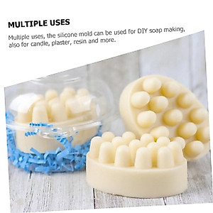 KONTONTY Soap Molds Silicone Shapes Unique Resin Mold Silicone Molds Hand Handmade Soap Mold Soap Kits Making for Adults Soap Molds for Soap Making Soap Making Tools Soap Mold Kit