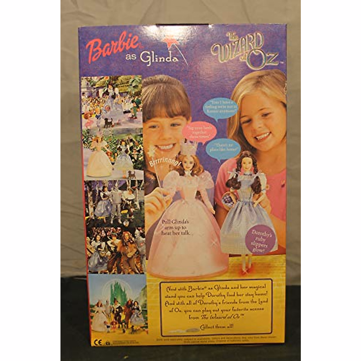 Barbie as Glinda in the Wizard of Oz