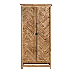 Sauder Cannery Bridge Storage Cabinet, Sindoori Mango finish