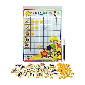 Kenson Kids "I Can Do It" Reward and Responsibility Chart, 11 X 15.5-Inch