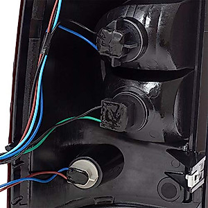 Brock Replacement Driver and Passenger Set Tail Lights Compatible with 2004-2007 Silverado Fleetside Pickup Truck 19169004 19169005