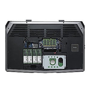 Alienware AW17R3-4175SLV 17.3-Inch FHD Laptop (6th Generation Intel Core i7, 16 GB RAM, 1 TB HDD + 256 GB SATA SSD,NVIDIA GeForce GTX 970M, Windows 10 Home), Silver)