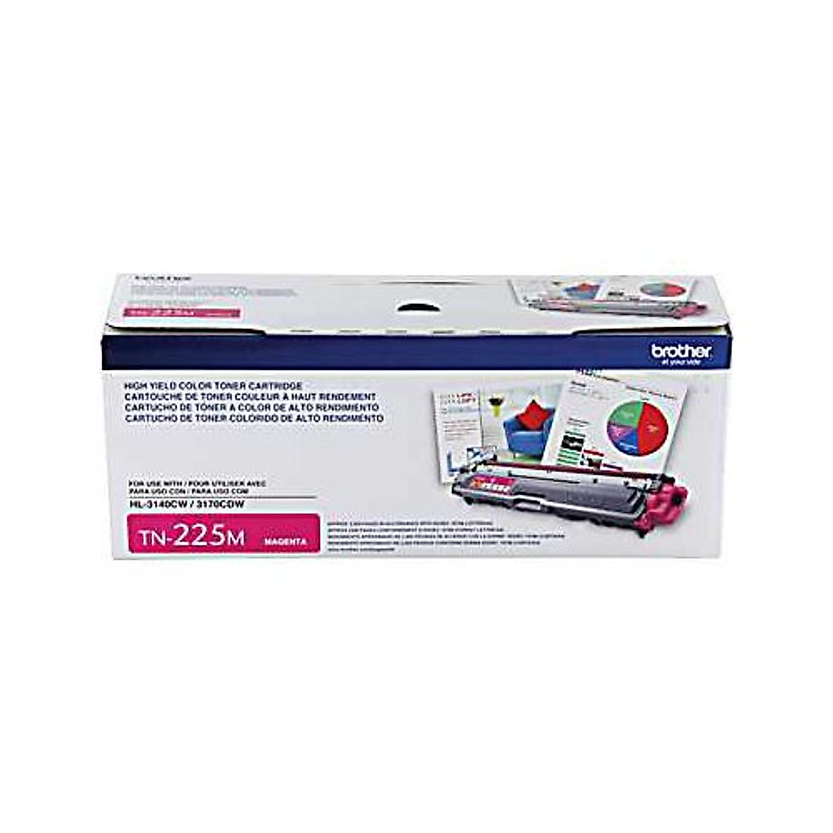 Brother MFC-9330CDW Magenta Toner Cartridge - High Yield - made by Brother [2200 Pages]