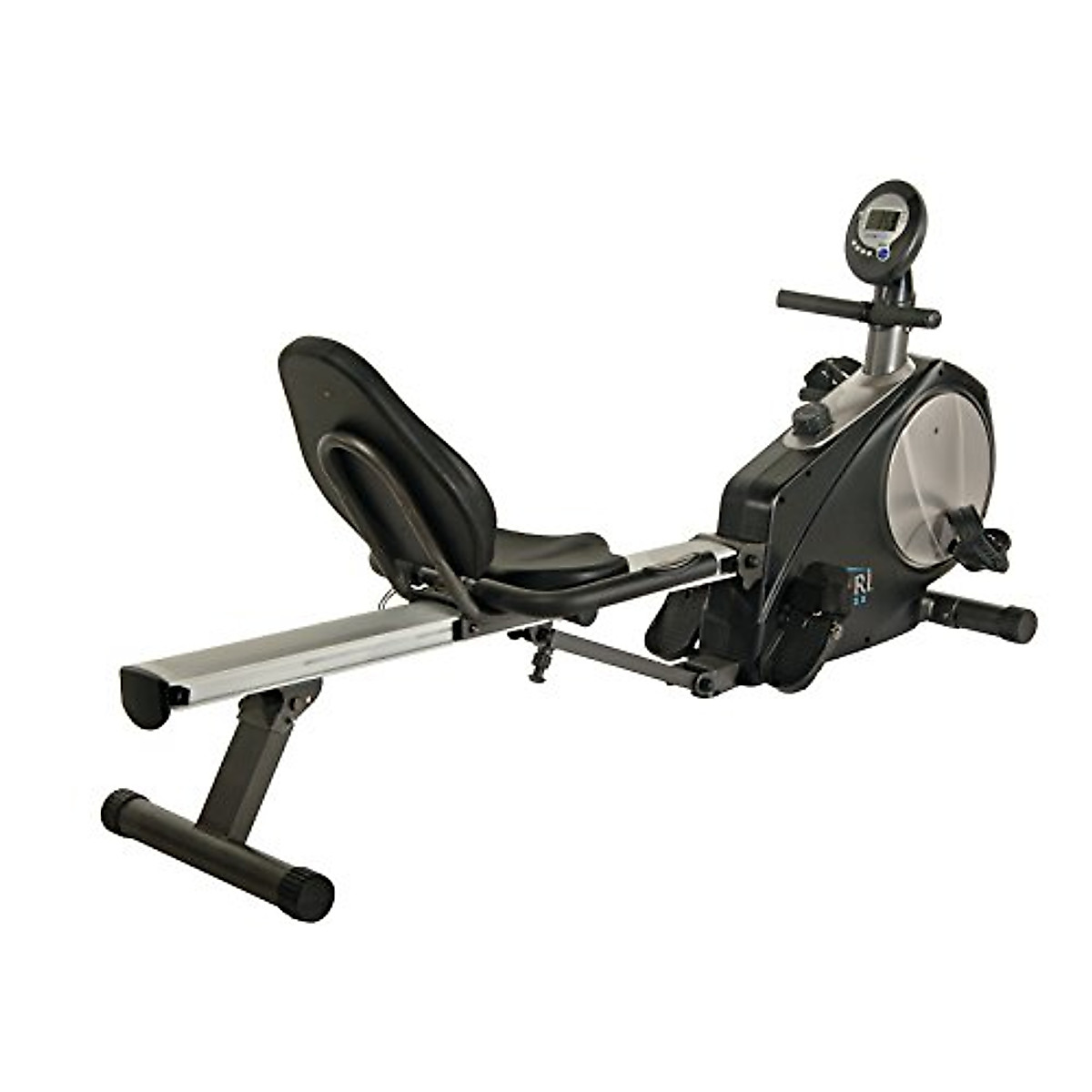 Avari Conversion II Rower/Recumbent Bike, Black - Smart Workout App, No Subscription Required - Rowing Machine and Stationary Exercise Bike