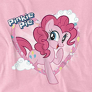 My Little Pony TV Pinkie Pie Unisex Adult T Shirt for Men and Women, Pink, Small