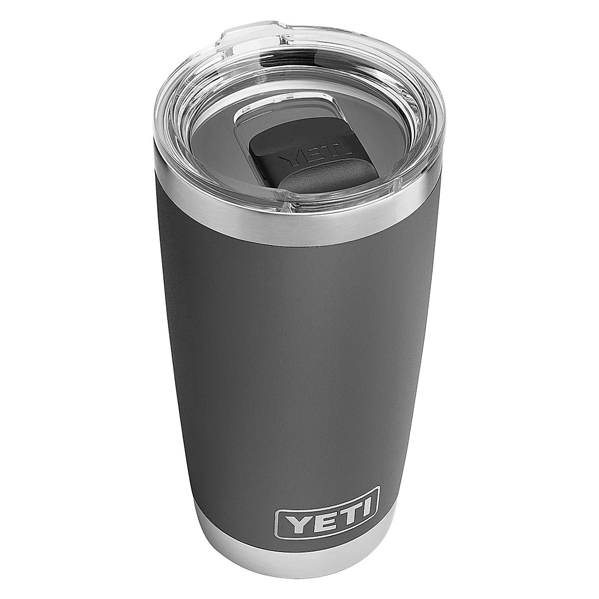 YETI Rambler 20 oz Tumbler, Stainless Steel, Vacuum Insulated with MagSlider Lid, Charcoal