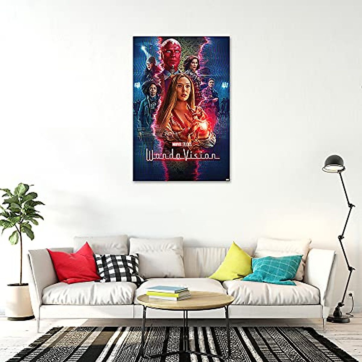 WandaVision - Marvel TV Show Poster (Reality Rift - The Cast) (Size: 24" x 36")