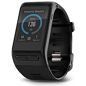Garmin vívoactive HR GPS Smart Watch, Regular fit - Black