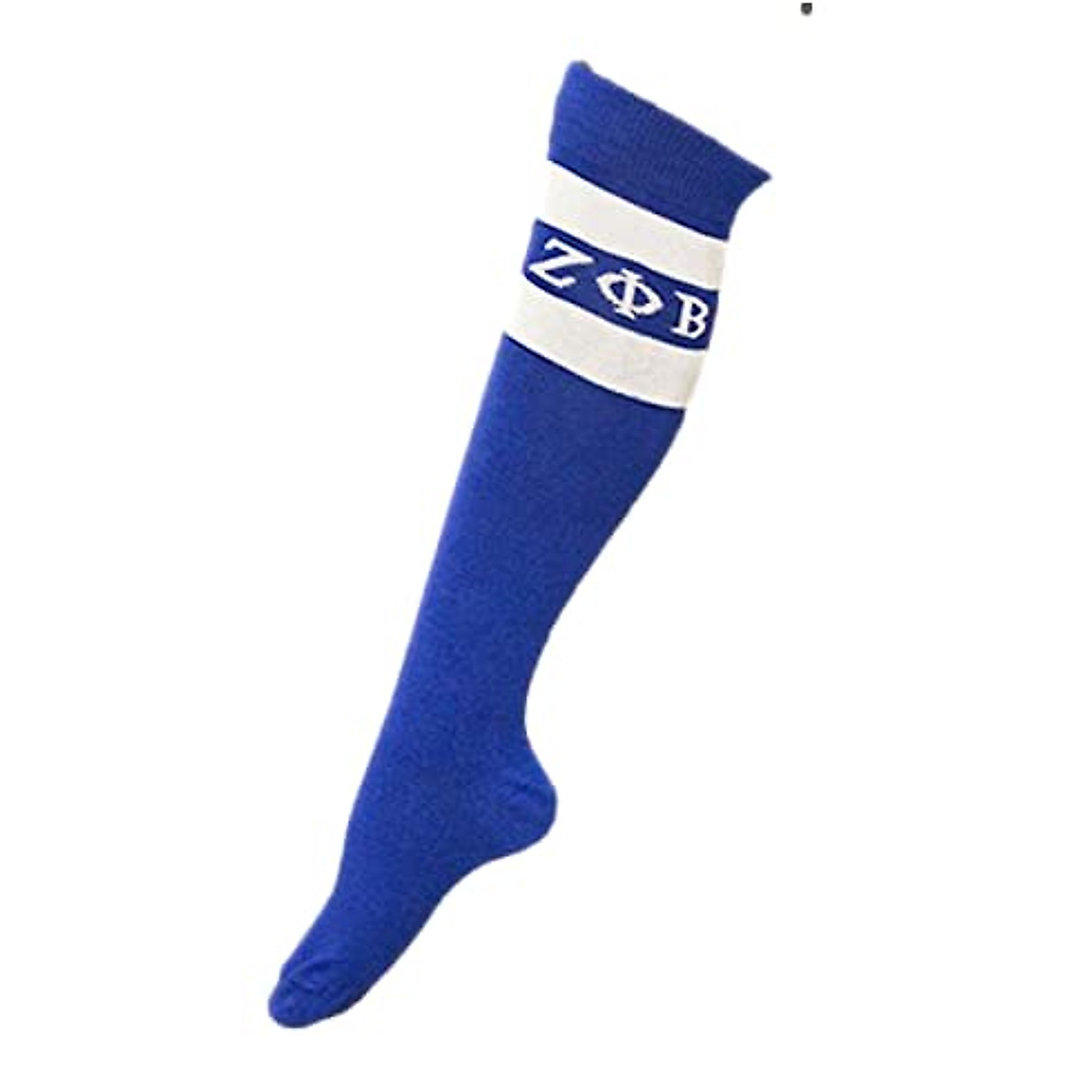 Zeta Phi Beta Sorority Knee High Socks