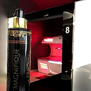 Onyx Magnifique Indoor & Outdoor Tanning Lotion with Bronzer and Accelerator - Bronzing Lotion for Dark Tan Result - Luxury Tanning Lotion with Push-Up Complex Coffee Blend - Lightweight Formula