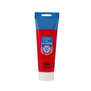 Acrylic Paint 8.45 Oz. Tube (Brilliant Red)