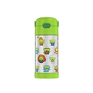 Thermos 12oz FUNtainer with Bail Handle- Green Pixar Toy Story Aliens