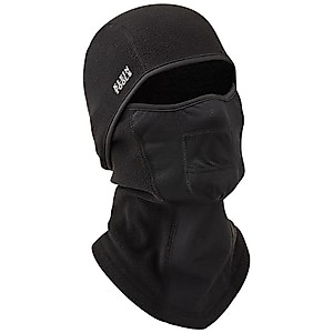 Klein Tools Standard Winter Kit with Fleece Balaclava, Black, X-Large