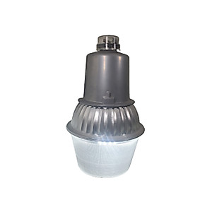 Touch & Glow Security Area Light – Ultra Bright Dusk to Dawn High-Pressure Fluorescent Light with Photocell for Outdoor Safety | Heavy Duty Wall Mount, EZ-FLA