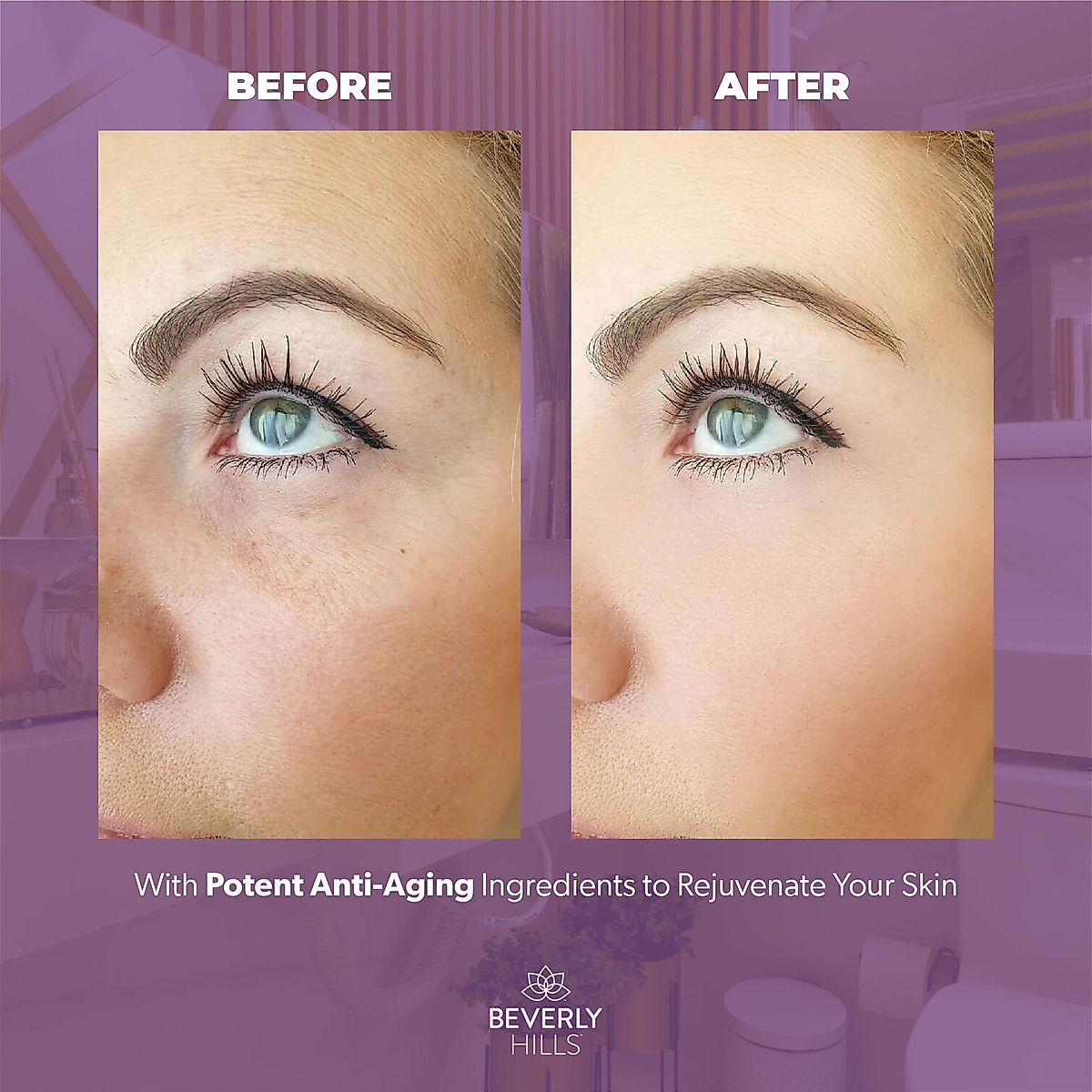 Beverly Hills Primer for Face Makeup - Pore Minimizer & Uneven Skin Tone Reducer | Makeup Primer with Anti Aging Ingredients that Hydrates & Moisturizes skin, 1 Fl. oz (120 days supply)