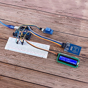 SunFounder Reader Module Kit Mifare RC522 Reader Module with S50 White Card and Key Ring Compatible with Arduino Raspberry Pi