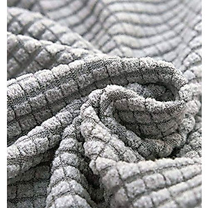 IMYOGI High Stretch Sofa Covers Stretch Sofa Cover Thicken Polyester Spandex Printed Sofa Slipcover Furniture Cover Protector for Armchair Couch-4 Seater+4 Seater-Lake Blue