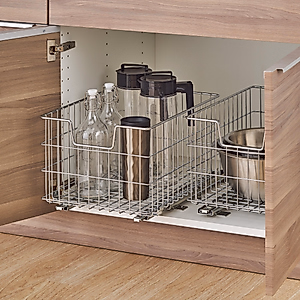 TRINITY Ecostorage Wire Basket with Slides